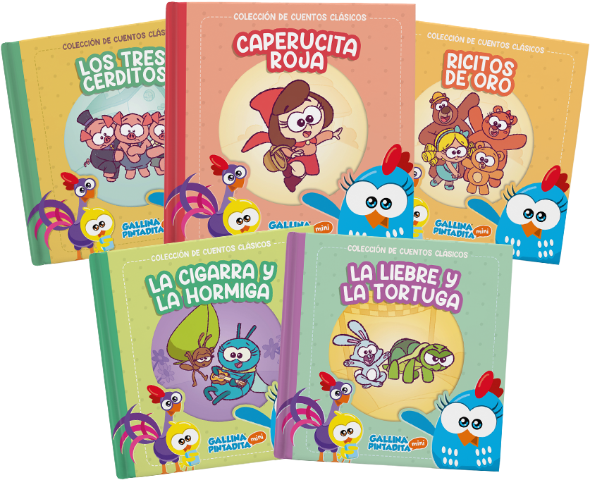 Cuentos Clásicos en libros - Sitio Oficial de la Gallina Pintadita